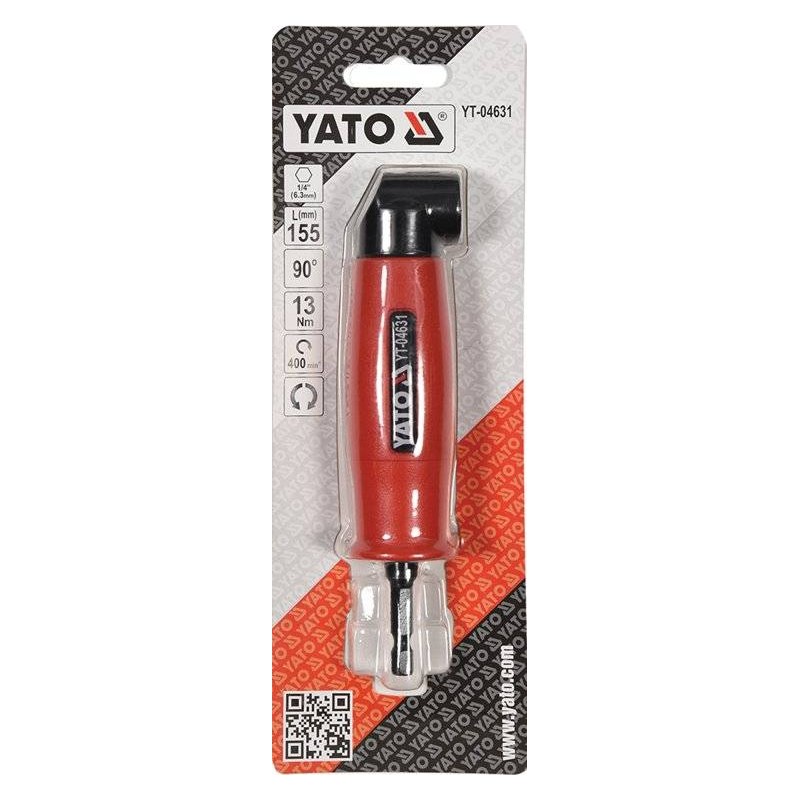 YATO Adapter kątowy 1/4" 155mm