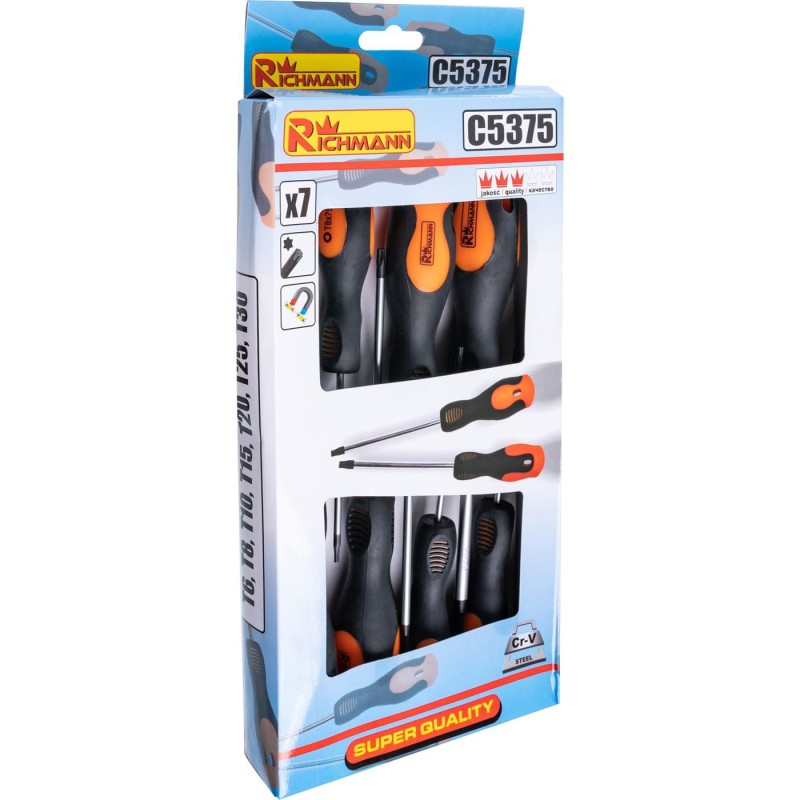 Richmann Wkrętaki TORX Zestaw T6-T30 7 szt. C5375